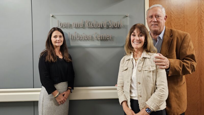 Dedication held for Joan and Richard Stark Infusion Center at VDMC ...